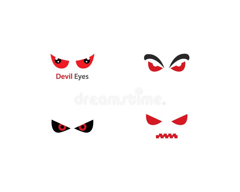 Devil Eyes Cartoon