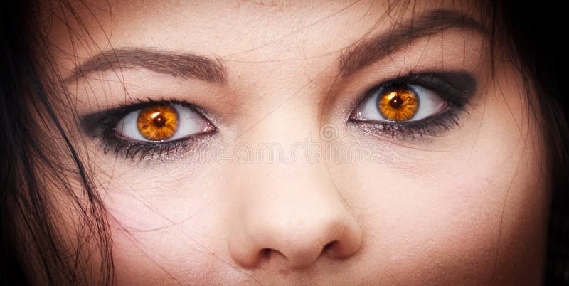 The devil eye stock photo. Image of beautiful, eyeball - 82330256