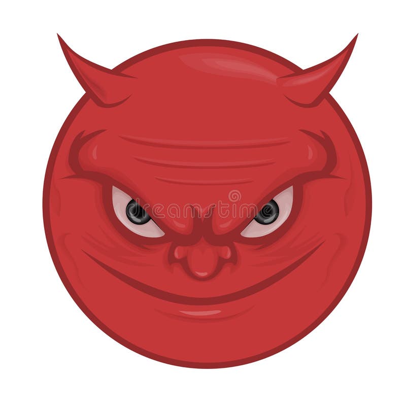 Devil Face stock illustration. Illustration of head, aggressive - 74157856
