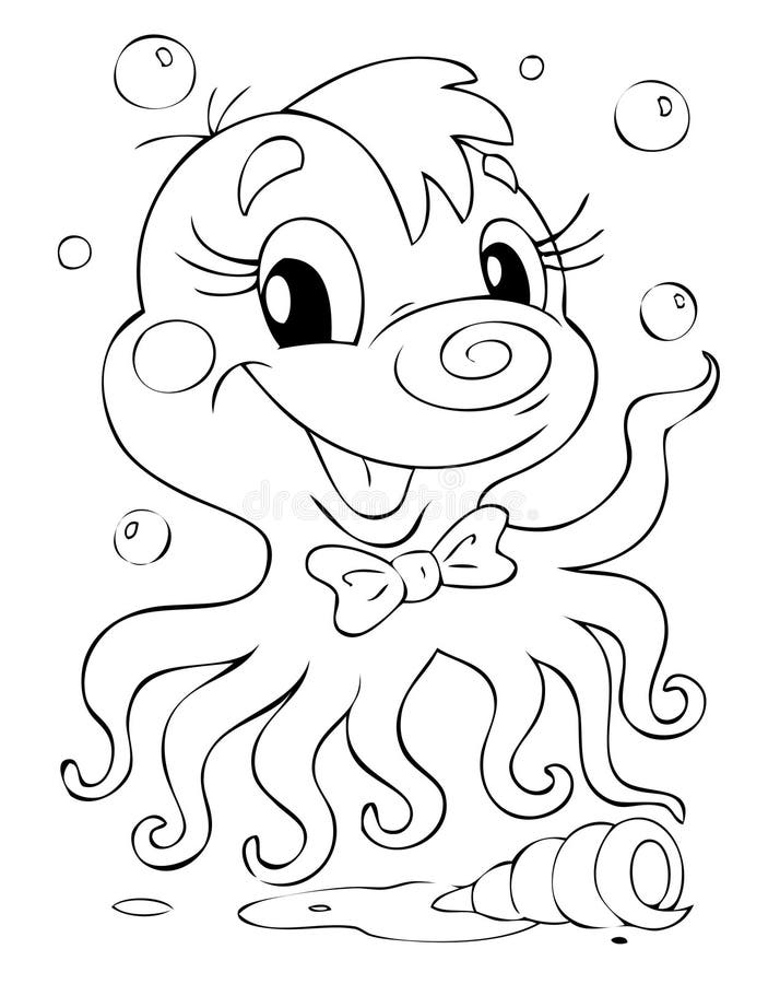 Devil-fish stock vector. Illustration of bright, fish - 8533999