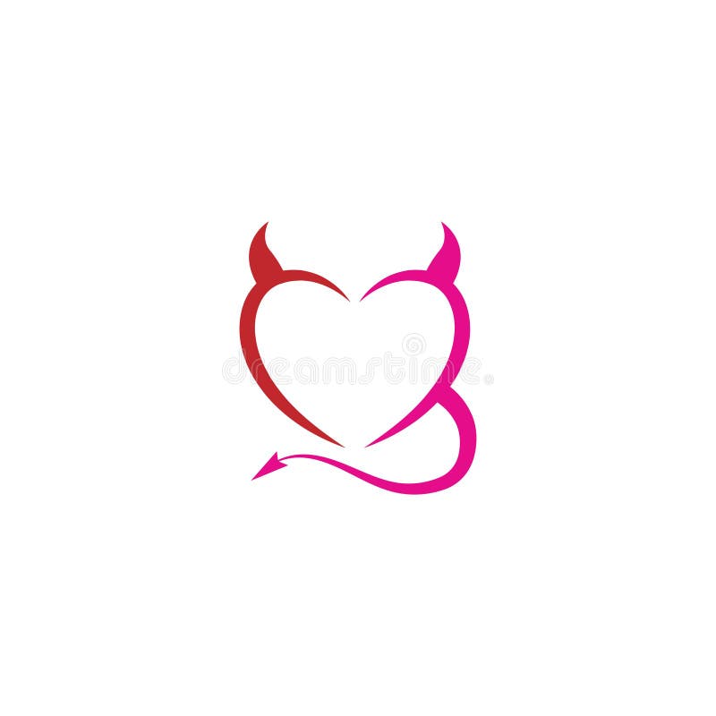 Devil Heart Logo Stock Illustrations – 783 Devil Heart Logo Stock ...