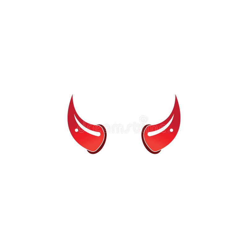 Simple Devils Horns Stock Illustrations – 816 Simple Devils Horns Stock ...