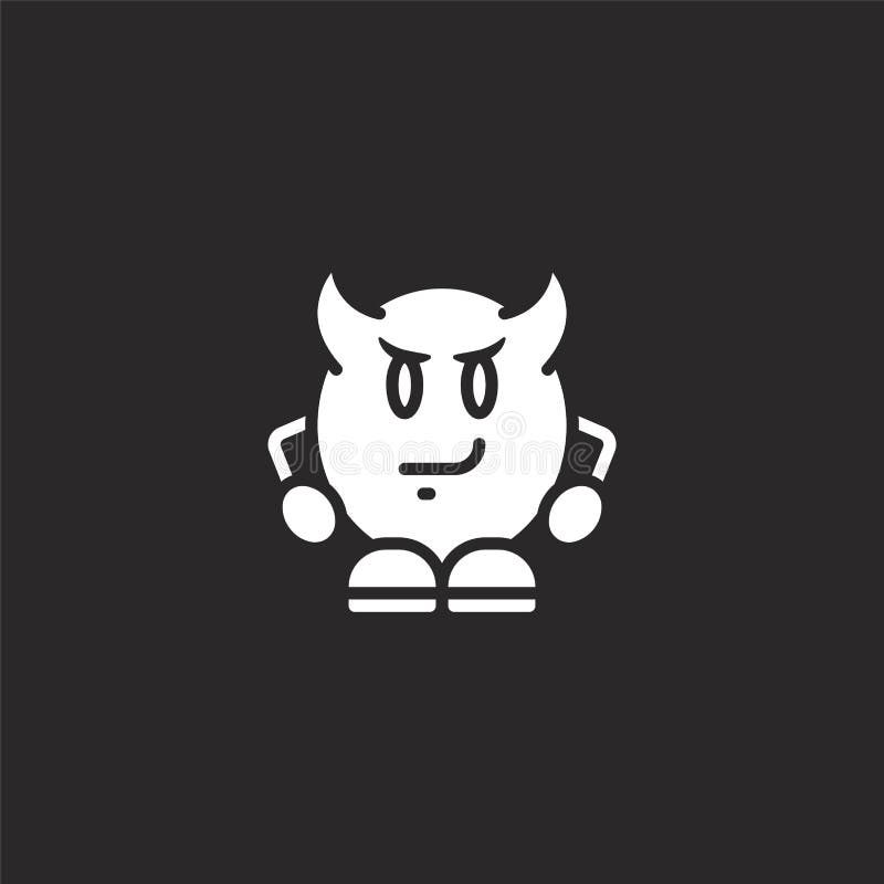 Devil Icon. Filled Devil Icon for Website Design and Mobile, App ...