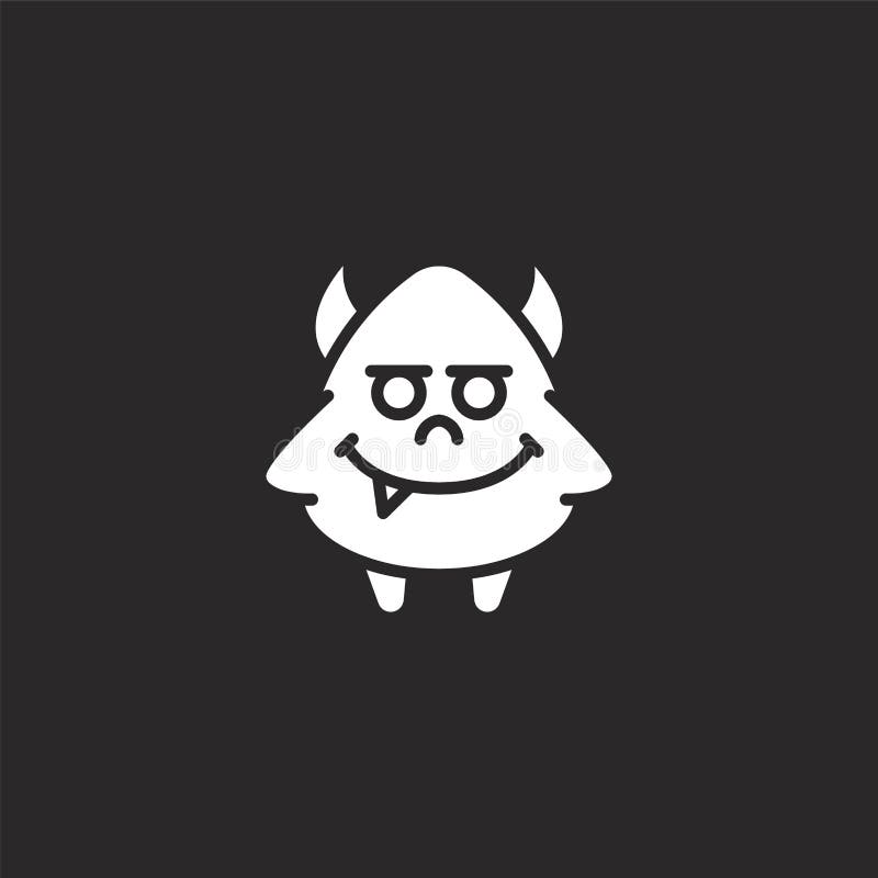 Devil Icon. Filled Devil Icon for Website Design and Mobile, App ...
