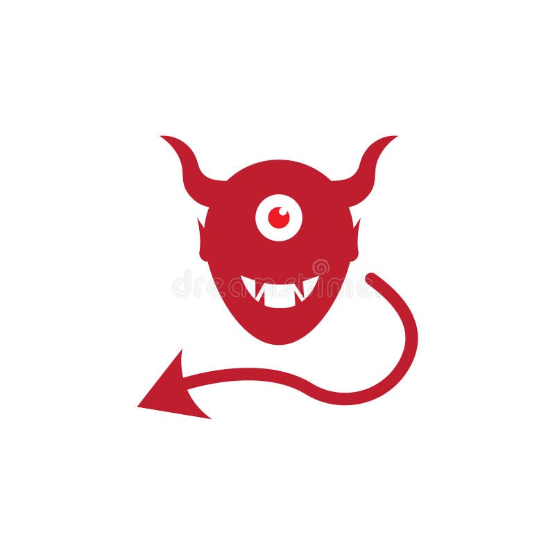 Devil icon illustration stock vector. Illustration of sport - 321605749