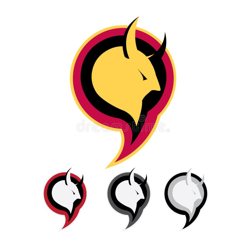 Devil Icon Logo stock illustration. Illustration of devil - 26279274