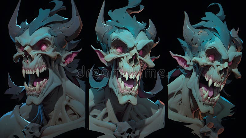 Devil King stock illustration. Illustration of demon - 300021067