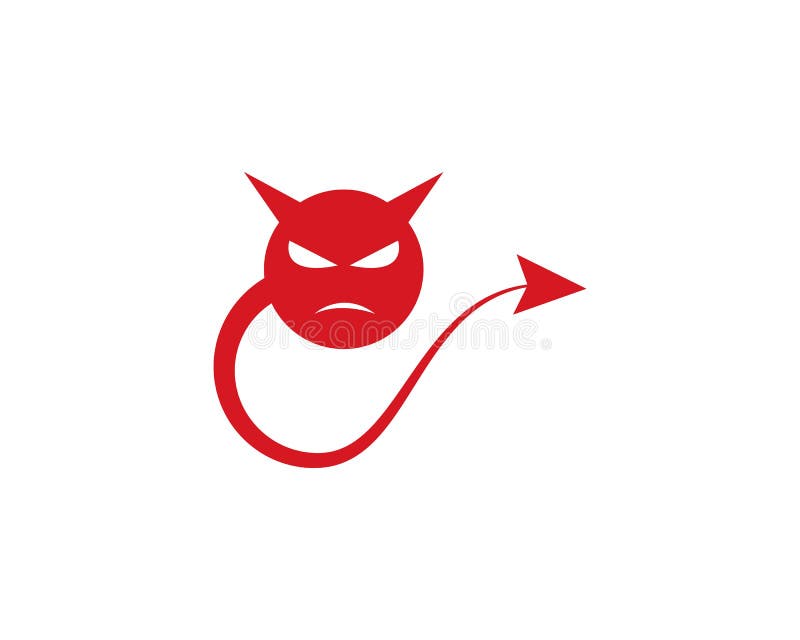 Devil logo vector stock vector. Illustration of isolated - 120823266