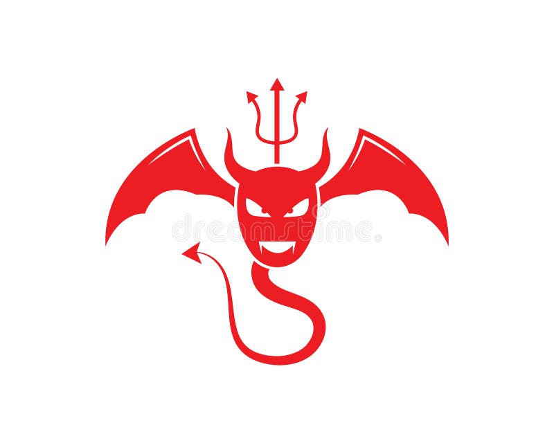 Devil logo vector stock vector. Illustration of icon - 140615304