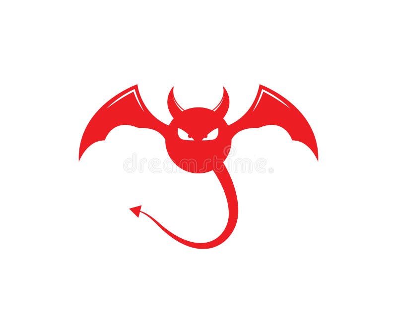 Devil logo vector stock vector. Illustration of hell - 140615316
