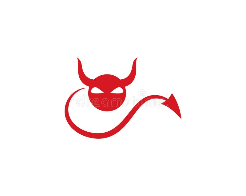 Devil logo vector stock vector. Illustration of scary - 143302324