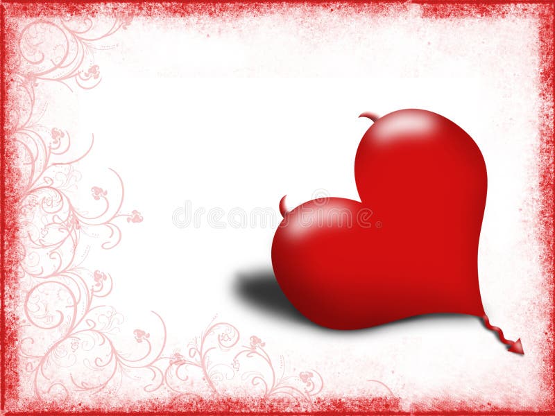 Devil Love stock illustration. Illustration of gift, artwork - 49278878