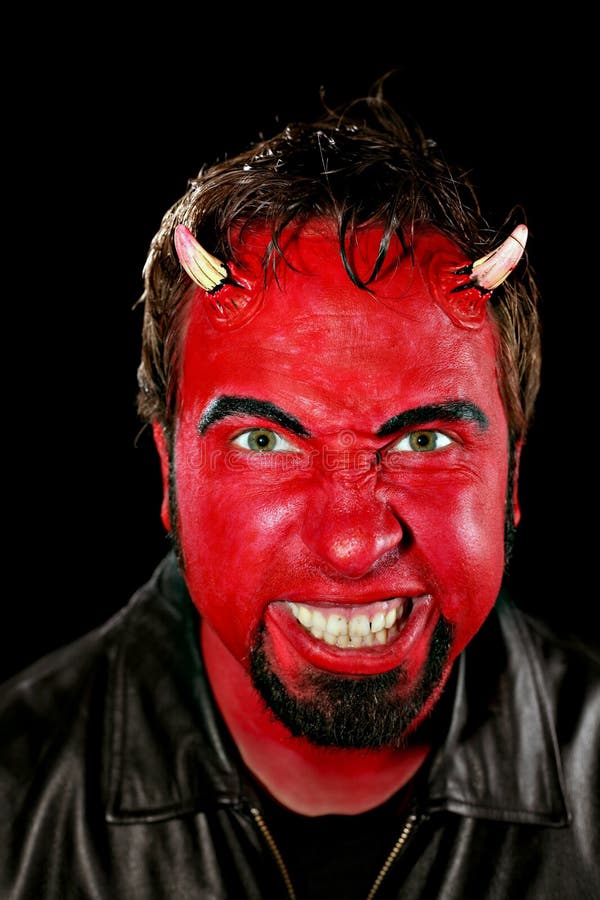 Devil Man stock image. Image of demon, evil, goatee, anger - 11200883