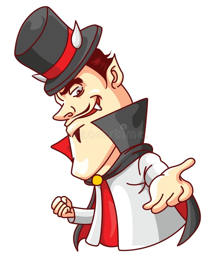 Devil Man Color Illustration Design Stock Vector - Illustration of ...