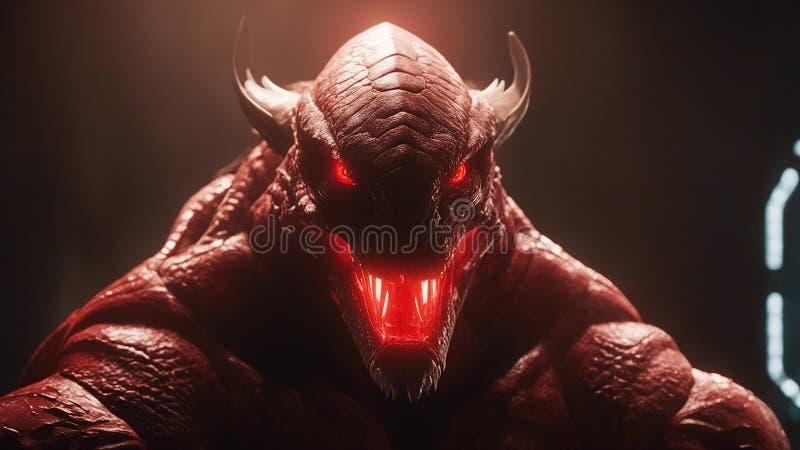 Devil a Monster Head that Has Been Enhanced and Modified by a Rogue ...