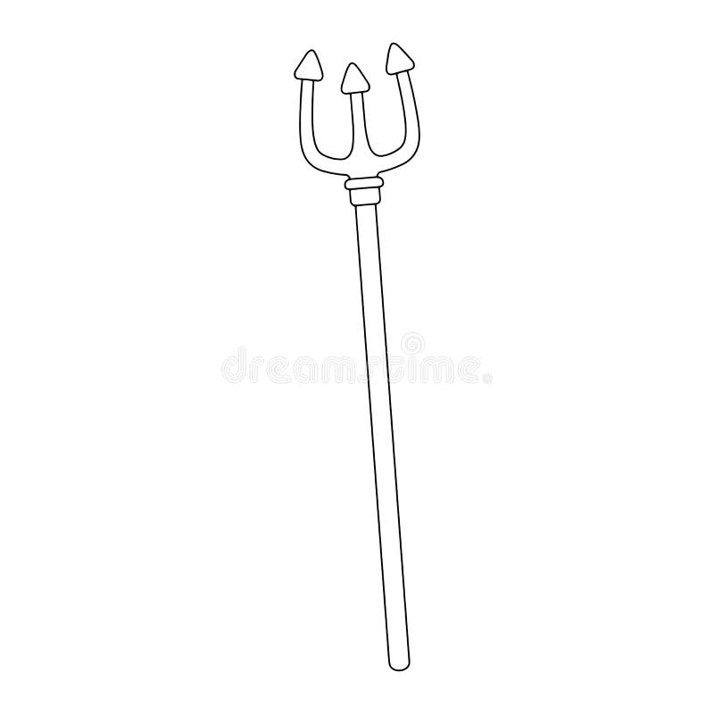 Devil Forks Coloring Pages