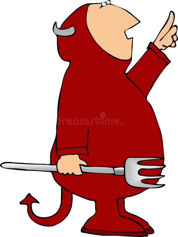 Good & evil stock illustration. Illustration of robe - 1602637