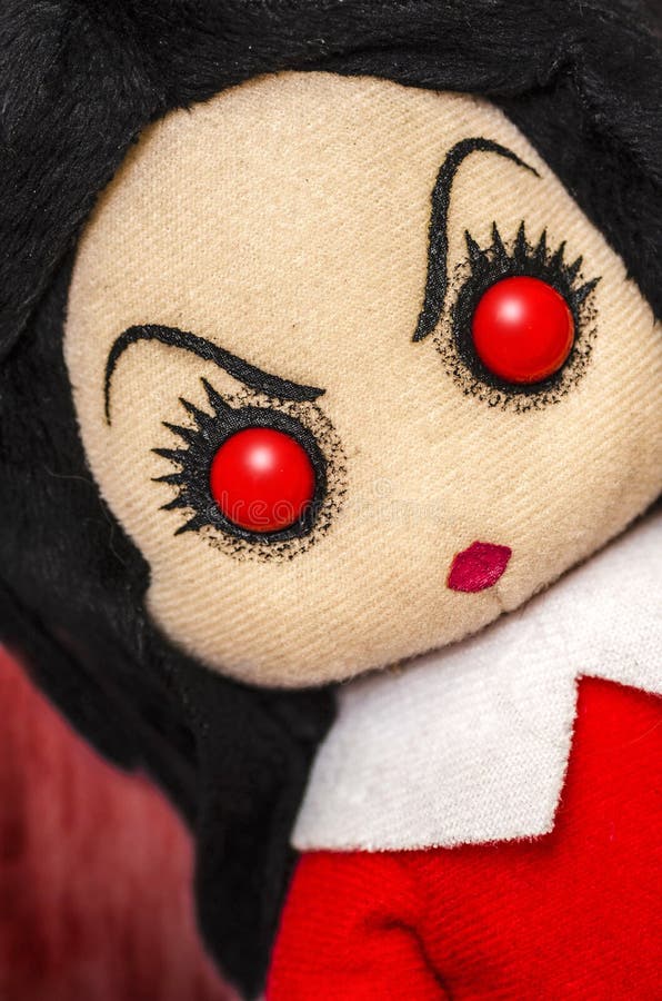 Devil Rag Doll stock image. Image of angry, face, collection - 38086173