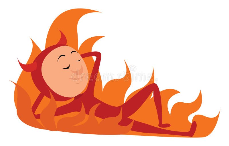 Monster Relaxing Stock Illustrations – 85 Monster Relaxing Stock ...