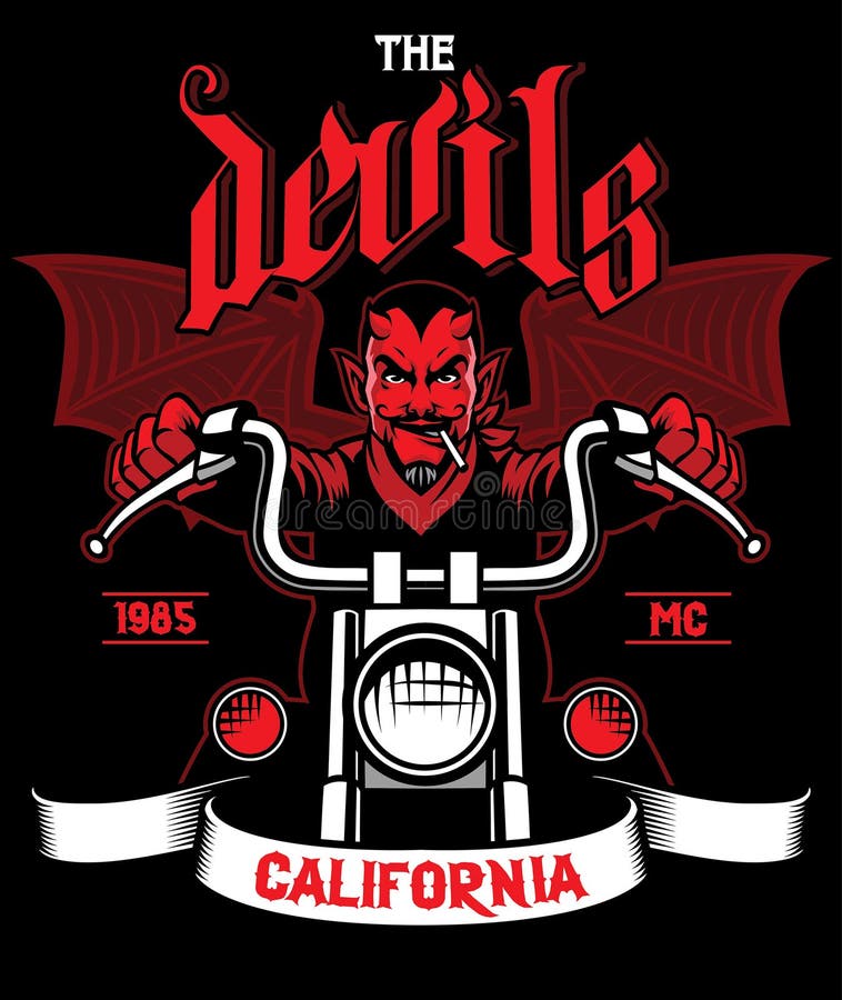 Devil head mascot stock vector. Illustration of head - 33227764