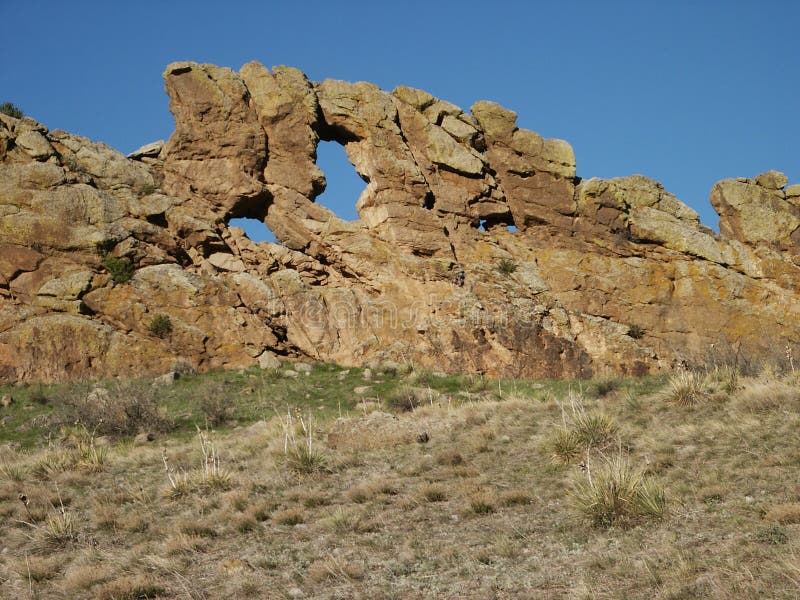 Devil s Backbone Trail stock image. Image of nature, moutains - 2239297