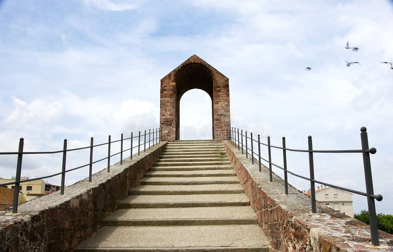 Devil s Bridge stock photo. Image of reconstruction, communication ...