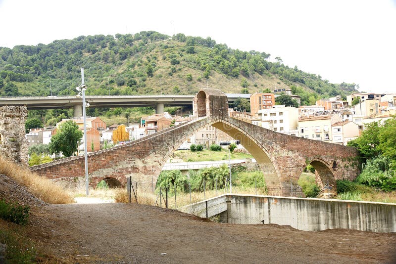 Devil S Bridge in Martorell Stock Image - Image of reconstruction ...