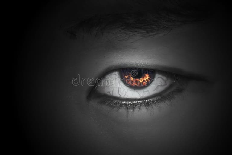 Devil s Eye stock photo. Image of evil, eyes, monster - 12436158