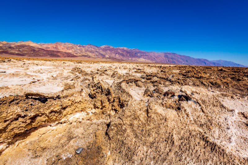 Devil S Golf Course in Death Valley National Park Stock Photo - Image ...