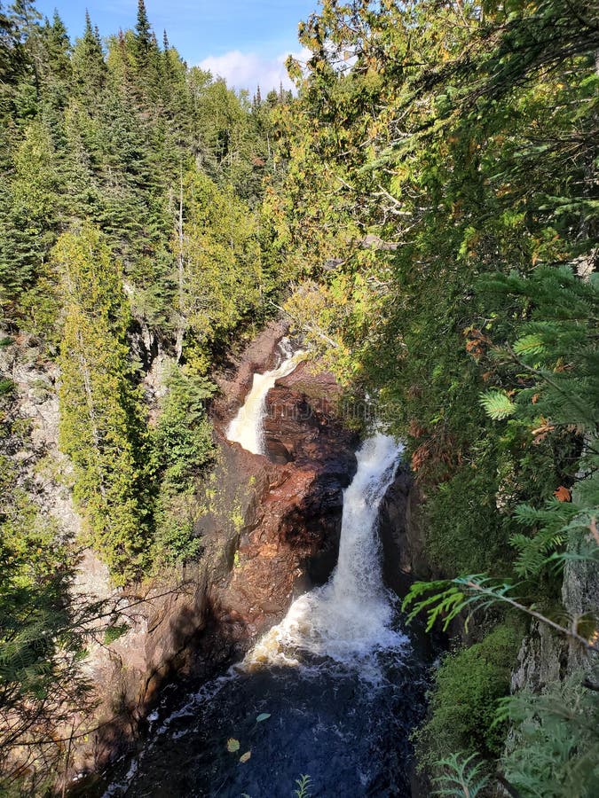 Devil's Kettle stock photo. Image of beautiful, colorful - 77375312