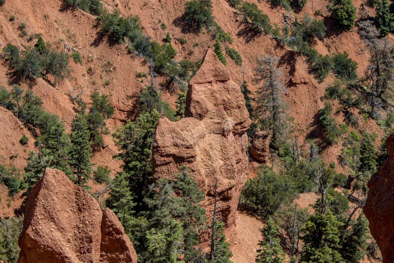 Devil`s Kitchen stock photo. Image of natural, spires - 110009236