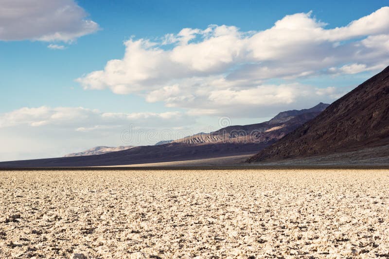 Devil S Golf Course in Death Valley National Park Stock Photo - Image ...
