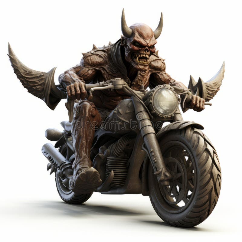 Devil S Ride: a High Detail Bronzepunk Motorcycle with Explosive ...