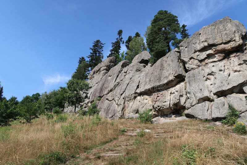 Devil s Rock stock photo. Image of walking, mountain - 252521260