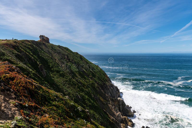 Devil`s Slide Bunker in California. Sightseeing Place Stock Image ...