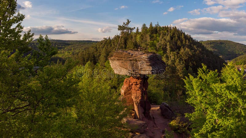 Devil`s Table stock image. Image of park, germany, rhineland - 147770747