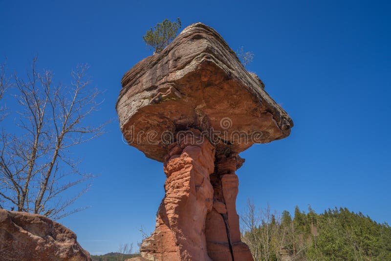 Devil`s Table stock photo. Image of nature, palatinate - 217038432