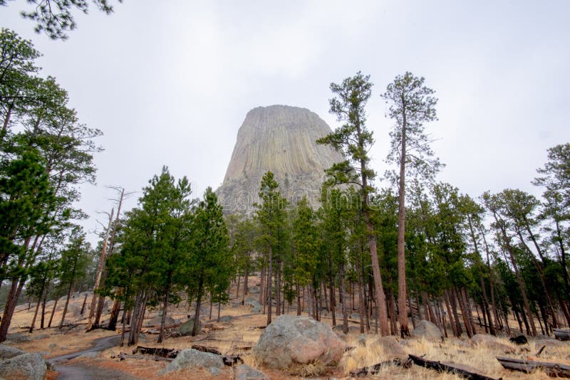 Devils Tower Snow Drift Stock Photos - Free & Royalty-Free Stock Photos ...
