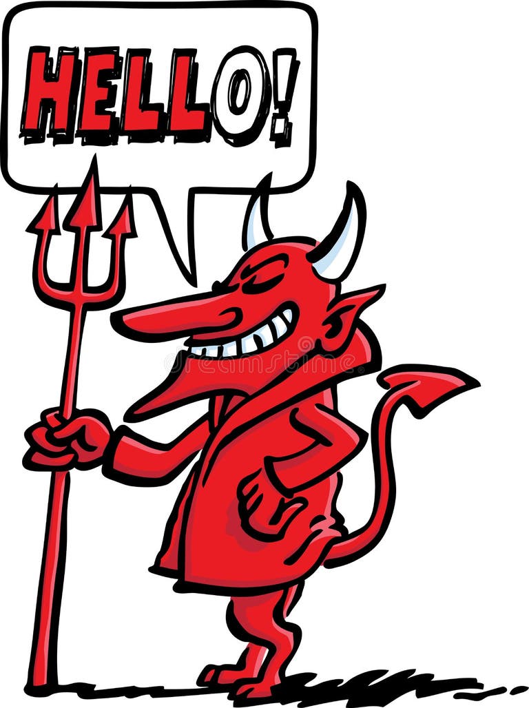 Talking Devil Stock Illustrations – 817 Talking Devil Stock ...