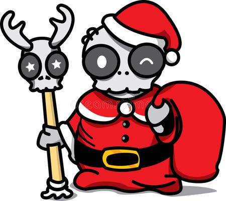 Devil santa stock illustration. Illustration of santa - 25726575