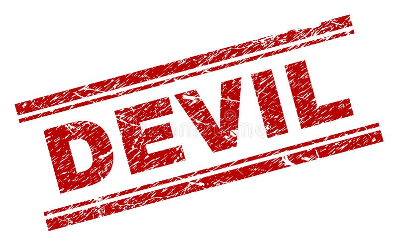 Double devil stock illustration. Illustration of halloween - 16094655