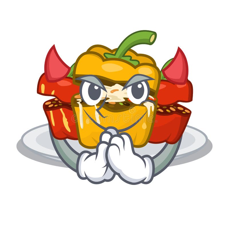 Devil Pepper stock illustration. Illustration of vegetarian - 17772331