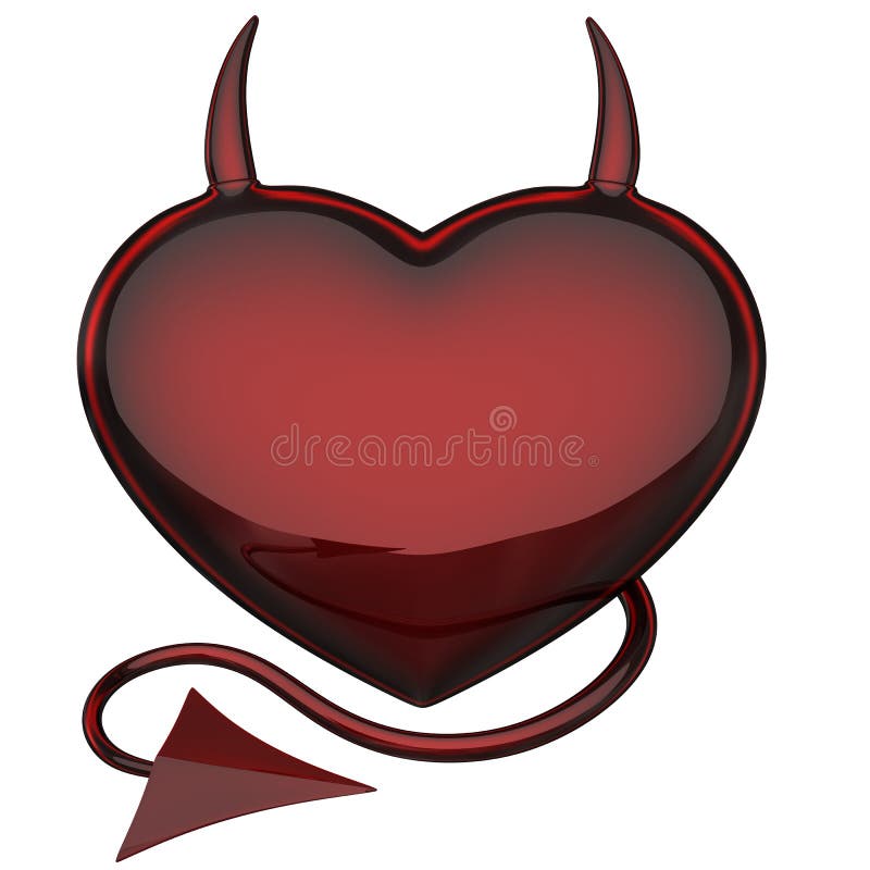 Devil Temptation stock illustration. Illustration of temptation - 28313263