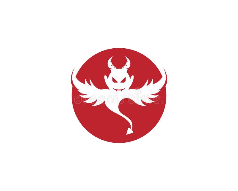 Devil Vector Icon Design Illustration Logo Template Stock Vector ...