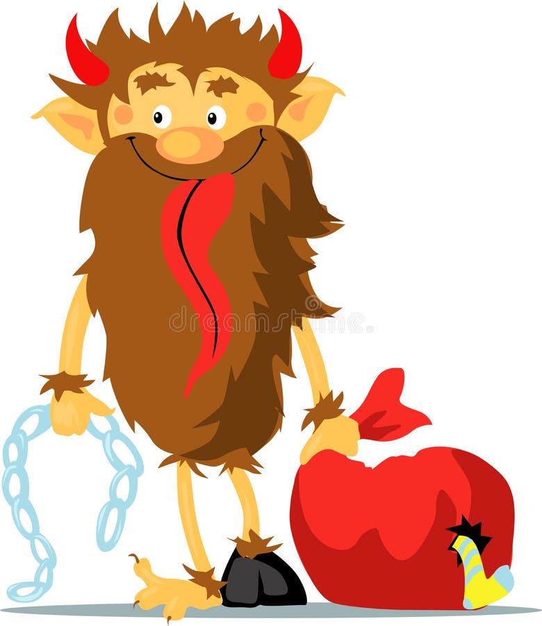 Devil - Vector Illustration Isolated on White Background Stock Vector ...