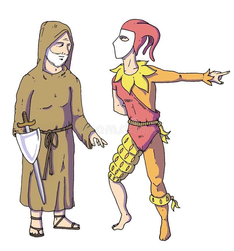 Good Vs Evil Stock Illustrations – 57 Good Vs Evil Stock Illustrations ...