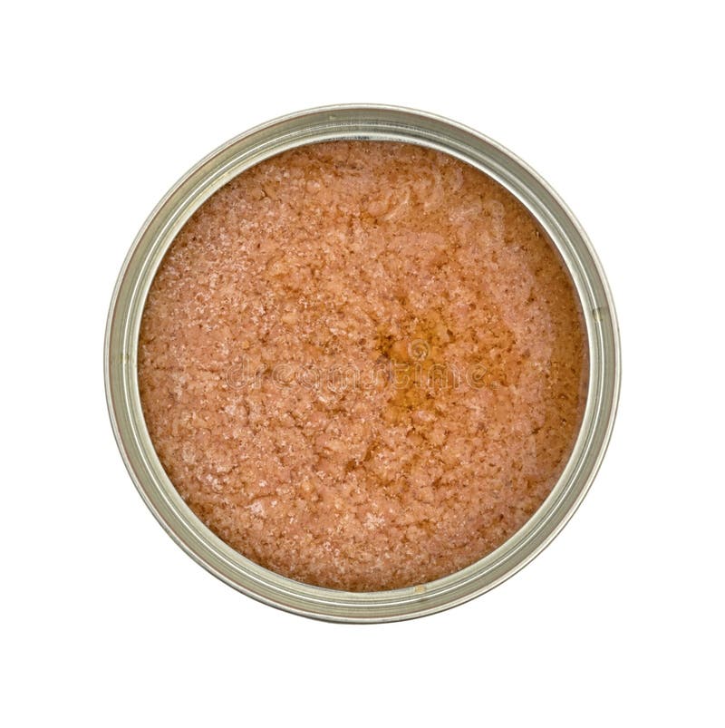 Deviled Ham in a Can on a White Background. Stock Photo - Image of pork ...