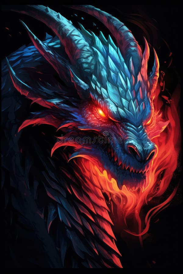 Threatening Dragon Stock Illustrations – 114 Threatening Dragon Stock ...