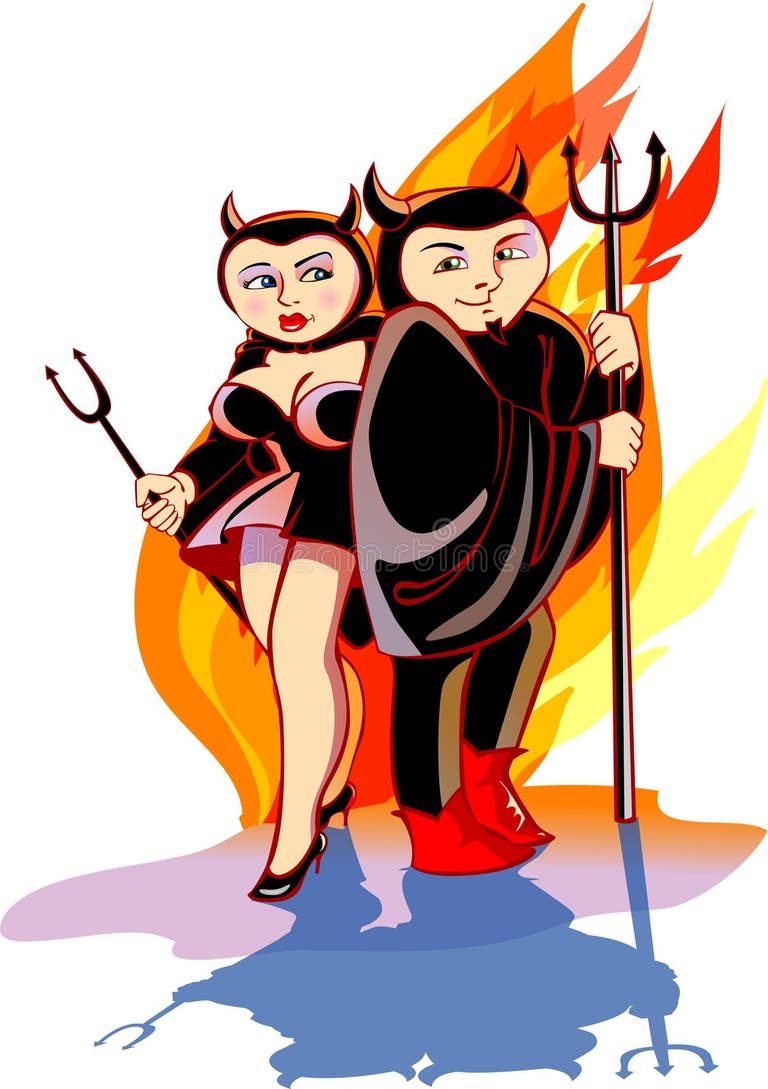 Cute Cartoon Devils Uniform Stock Illustrations – 1,675 Cute Cartoon ...