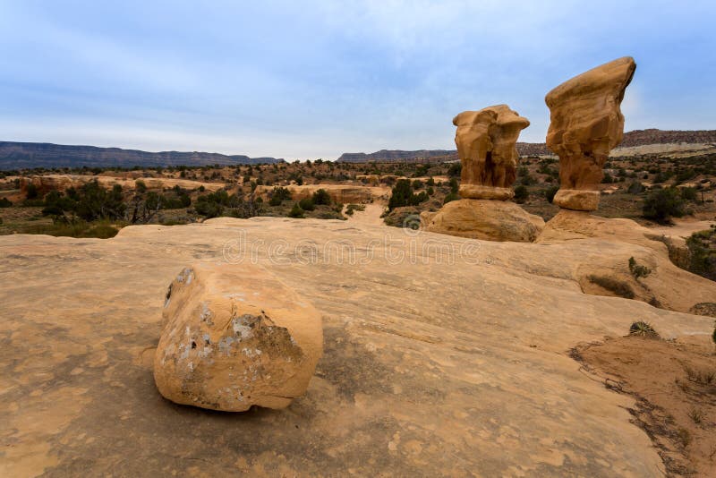 Devils Garden in Utah stock photo. Image of scenic, national - 80493978